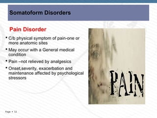 somatoform and dissociative disorders .ppt