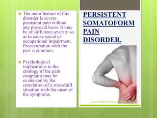 Somatoform disorder | PDF