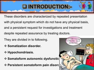 Cartoons On Somatoform Disorders