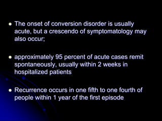 Somatoform disorders,PSYCH II | PPTX