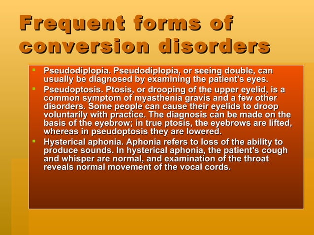 Somatoform Disorders 1 Seca Ppt 