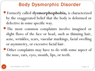 Somatoform disorders (psychophysical problems) | PPT