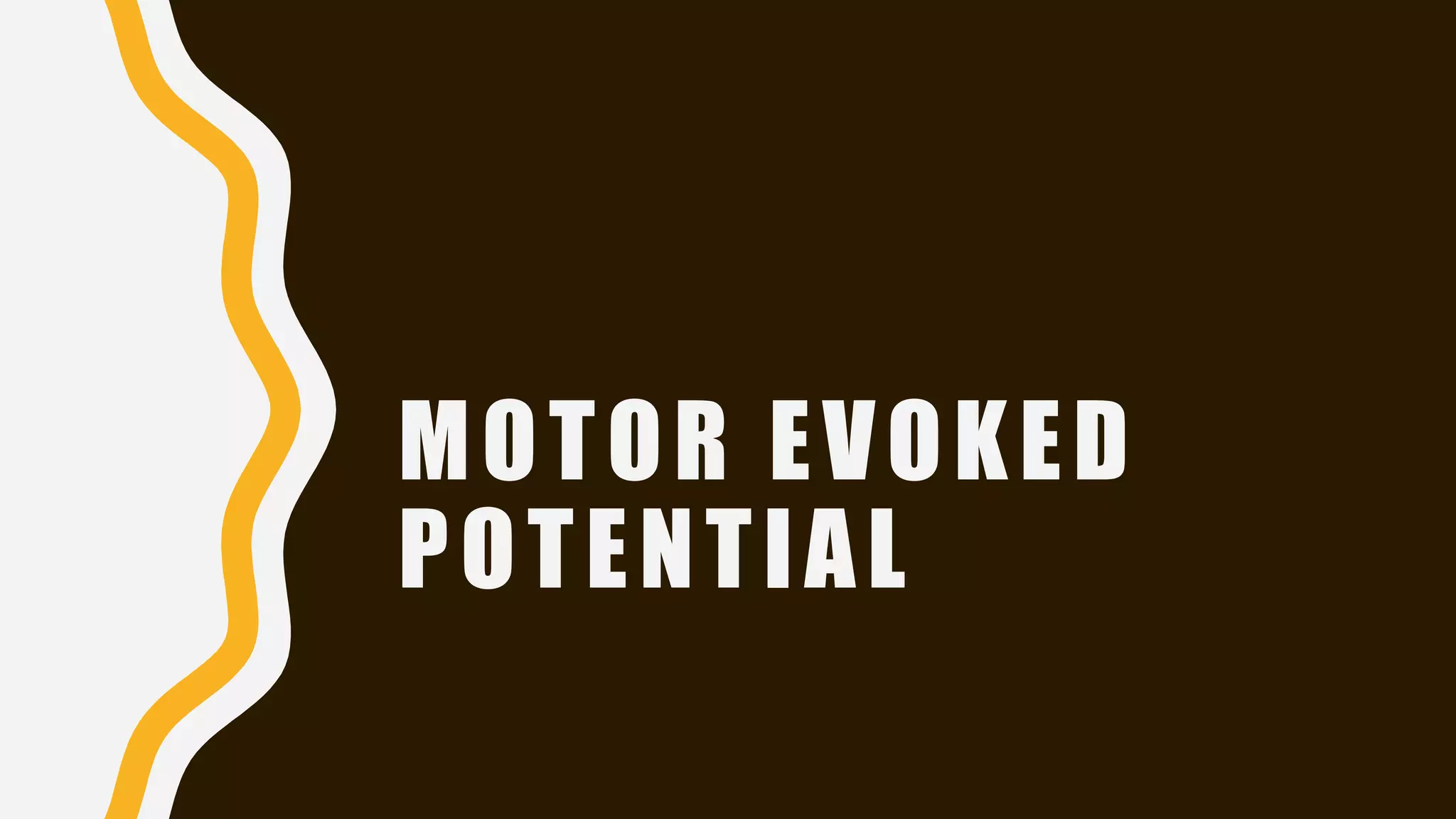 Somatosensory and motor evoked potentials by neelothpala | PDF