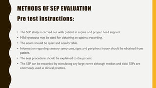 Somatosensory and motor evoked potentials by neelothpala | PDF