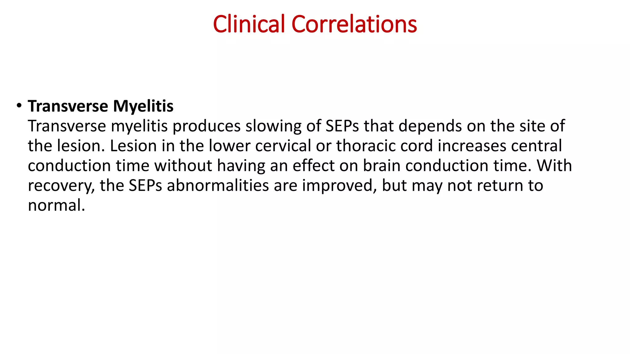Somatosensory evoked potential | PPTX