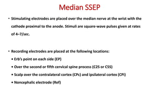 Somatosensory evoked potential | PPTX