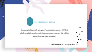 Somatostain Hormone signalling pathways and receptors | PPTX