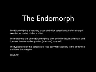 Somatotypes (3) | PPT