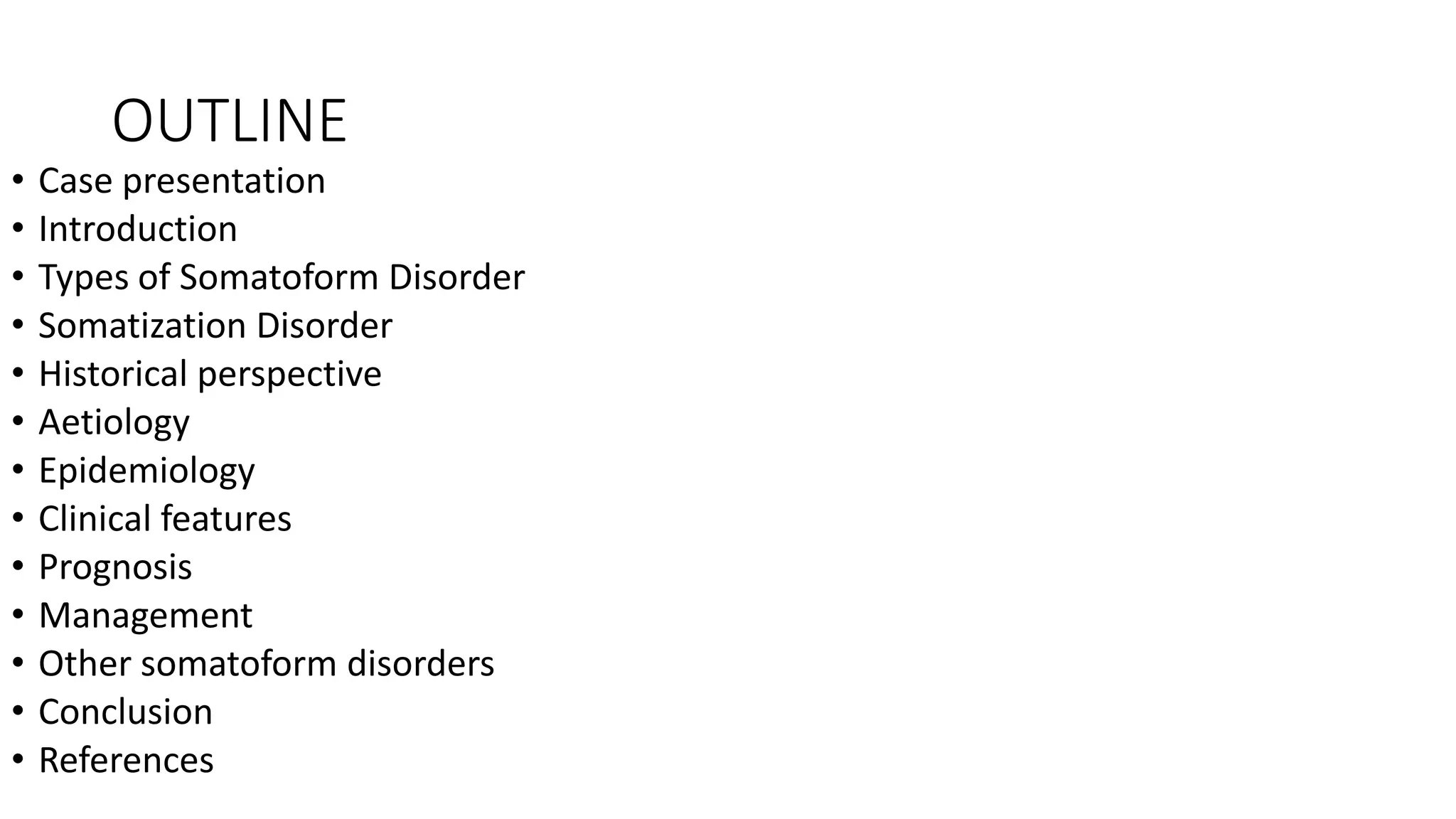 somatozation disorders pptx | PPTX