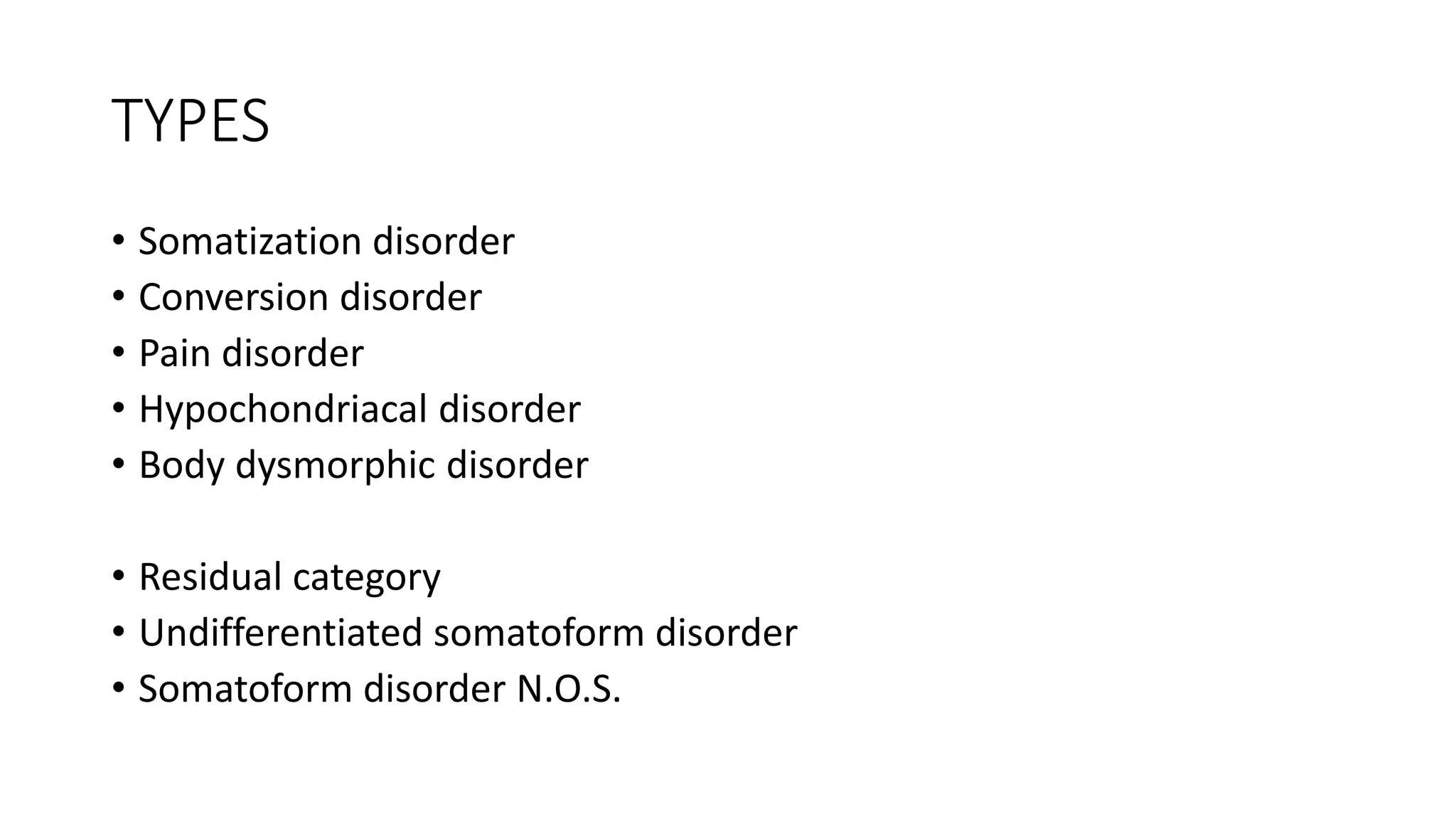 somatozation disorders pptx | PPTX