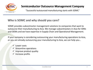 Somc Company Presentation | PDF