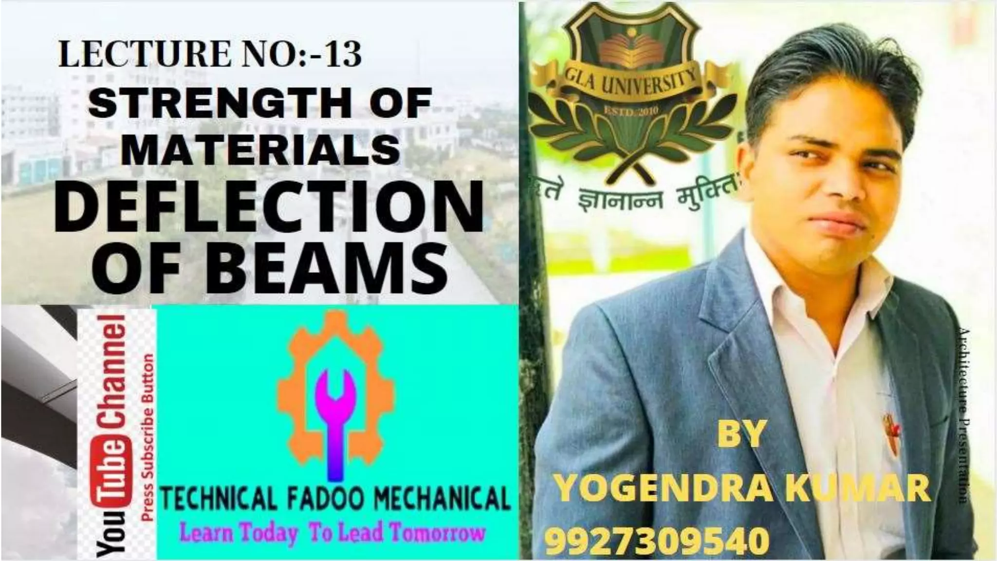 Som deflection of beams | PPTX