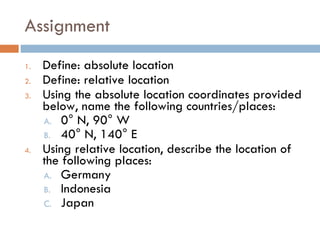 Basics Of Geographic Study | PPT