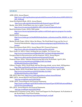 Some Evolving Trends at the World Bank | PDF