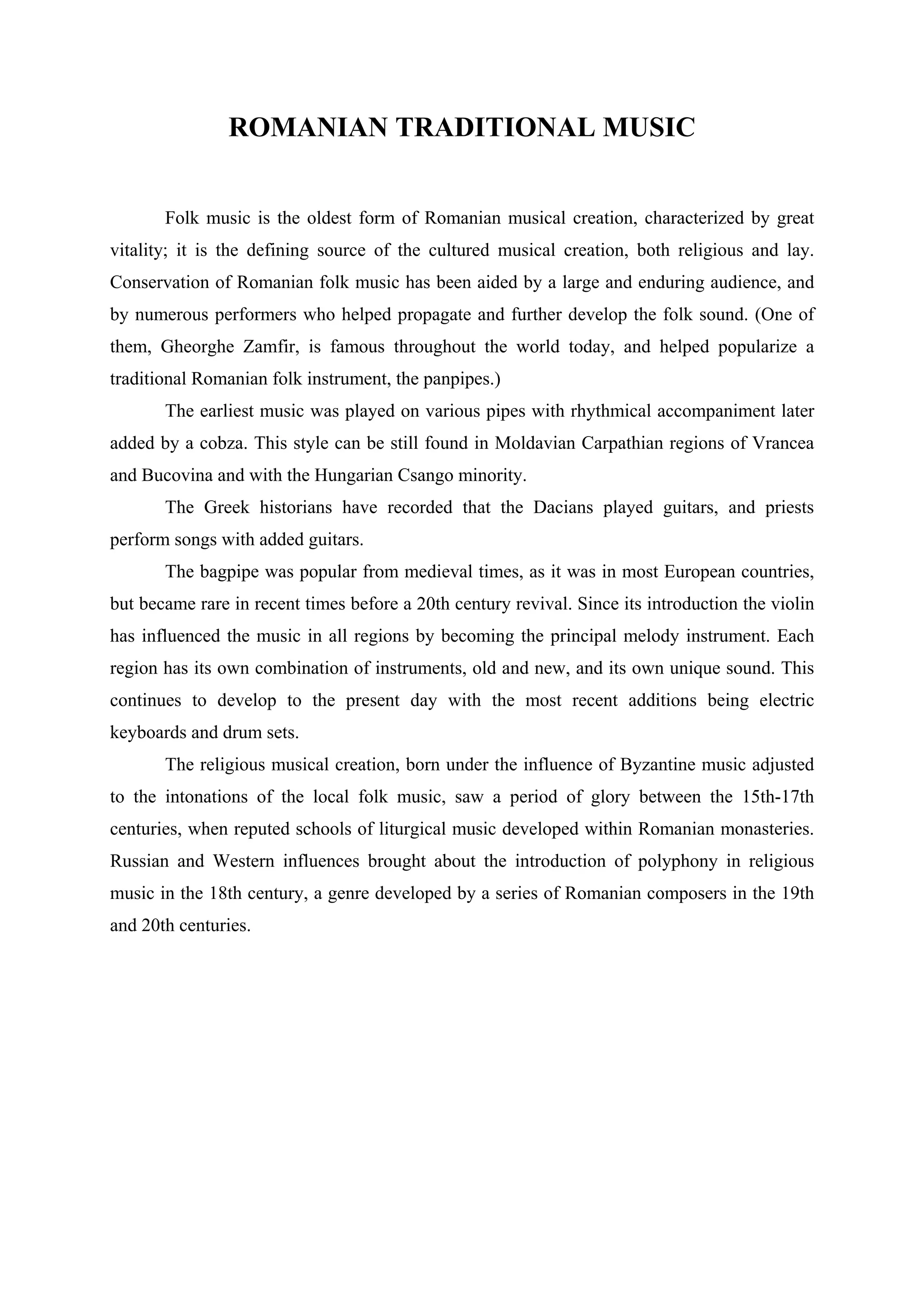 Some instrumente traditionale romanesti-en | PDF