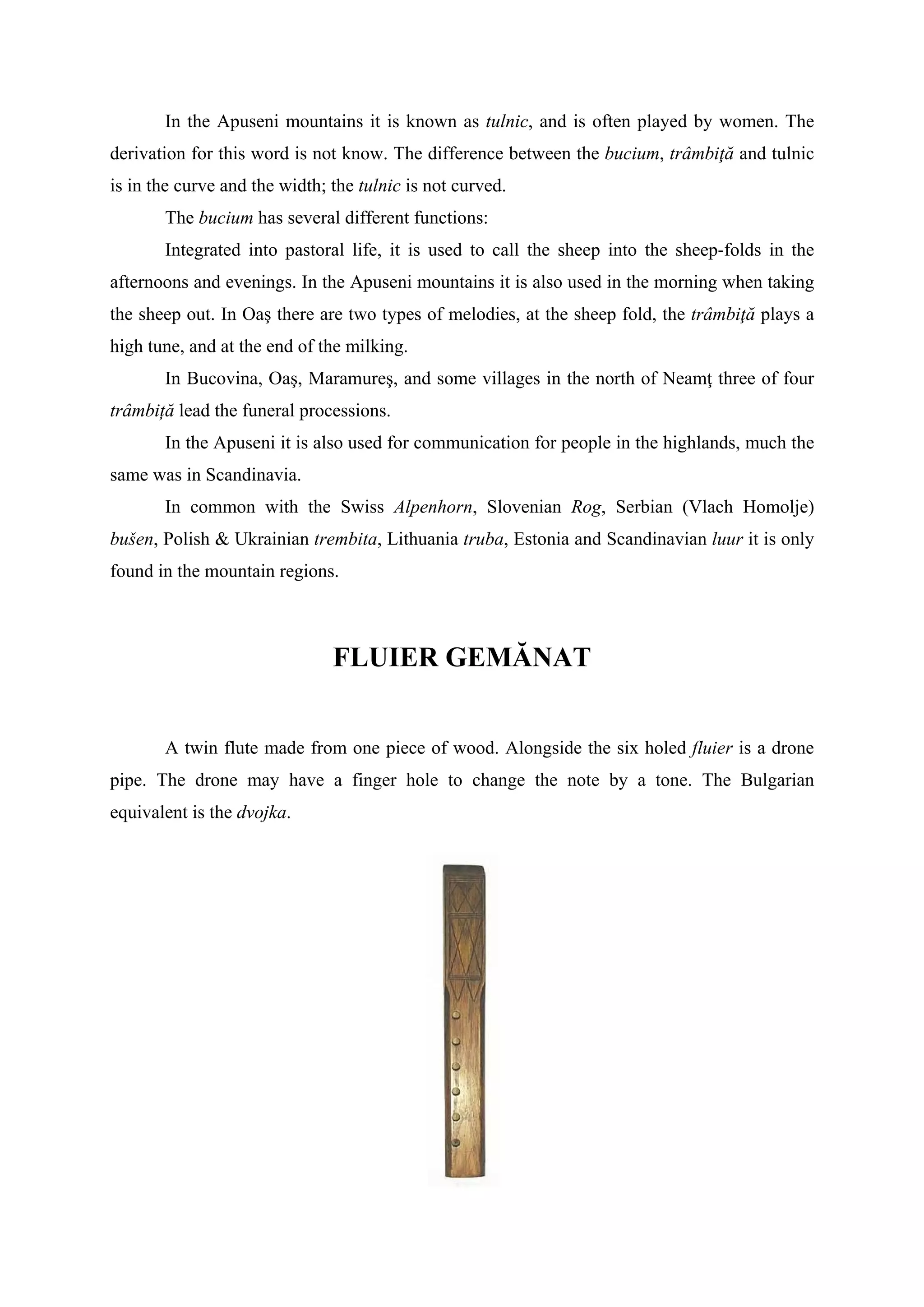Some instrumente traditionale romanesti-en | PDF