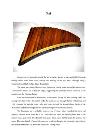 Some instrumente traditionale romanesti-en | PDF