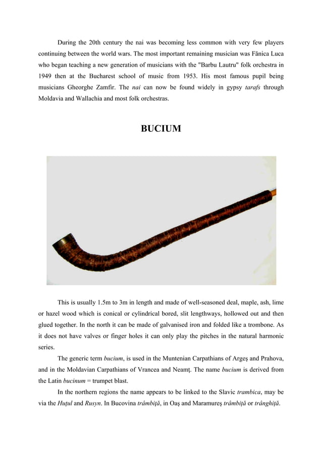 Some instrumente traditionale romanesti-en | PDF