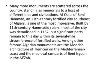 Some anthropological places in algeria | PPTX