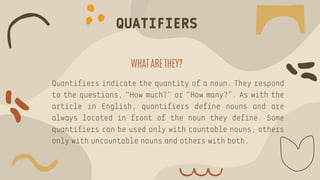 Some, any and quantifiers. Basic explanation | PDF