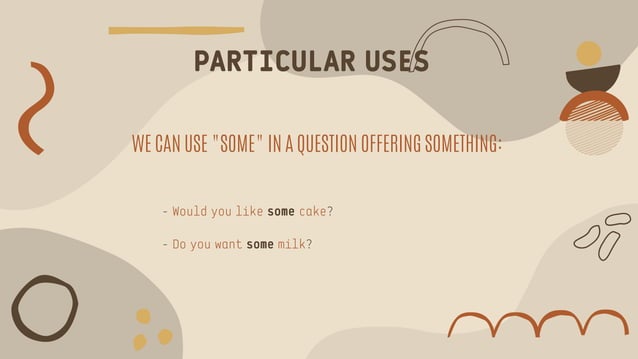 Some, any and quantifiers. Basic explanation | PDF