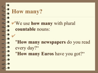 Some any much many | PPT