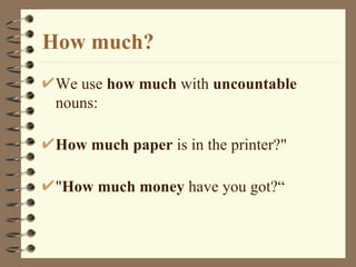 Some any much many | PPT