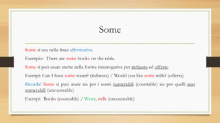 Some, any, much, many, | PPTX