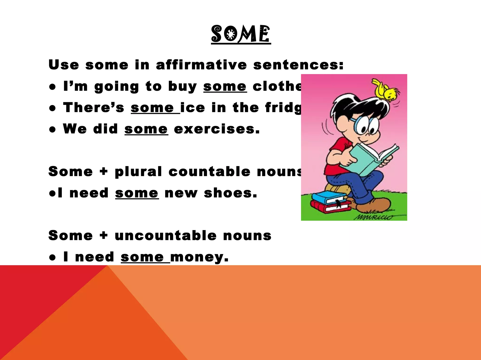Some, any, no and compounds | PPT