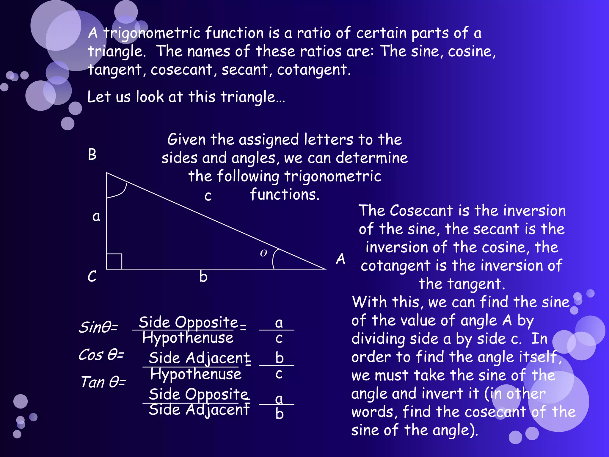 Some application of trignometry | PPTX