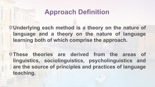 Some approaches by linda | PPT