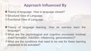 Some approaches by linda | PPT