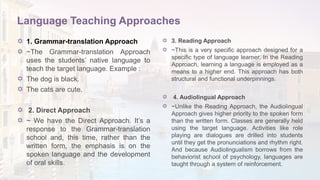 Some approaches by linda | PPT