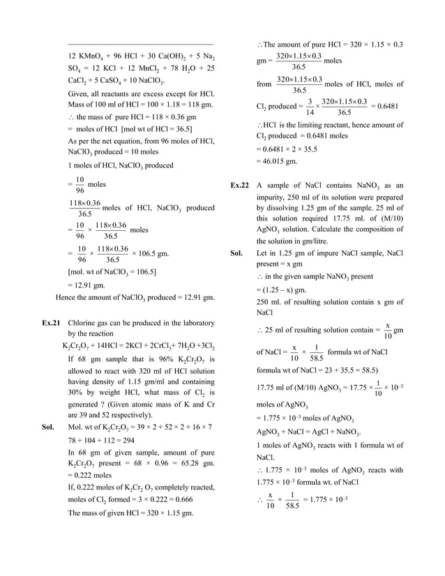 Some basic concepts of chemistry (JEE - NEET) | PDF