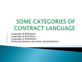 SOME CATEGORIES OF LANGUAGE CONTRACT.pptx