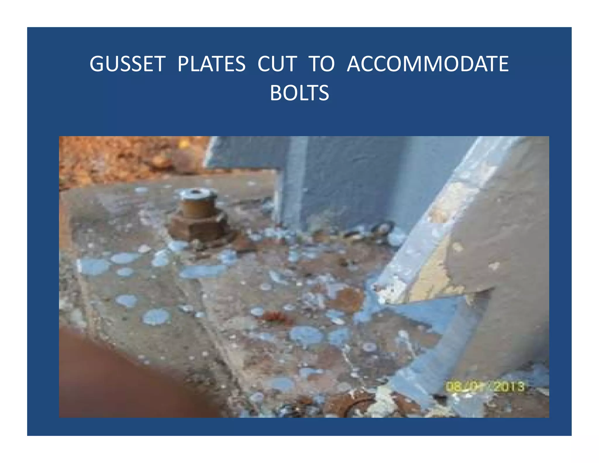 Some common defects in steel structural erection at site | PDF