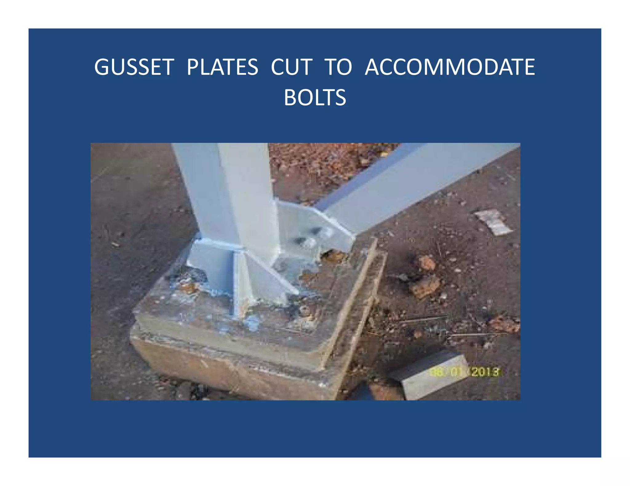 Some common defects in steel structural erection at site | PDF