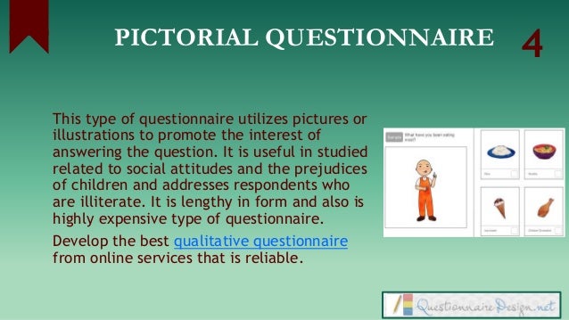 Some Differences between Questionnaire Types