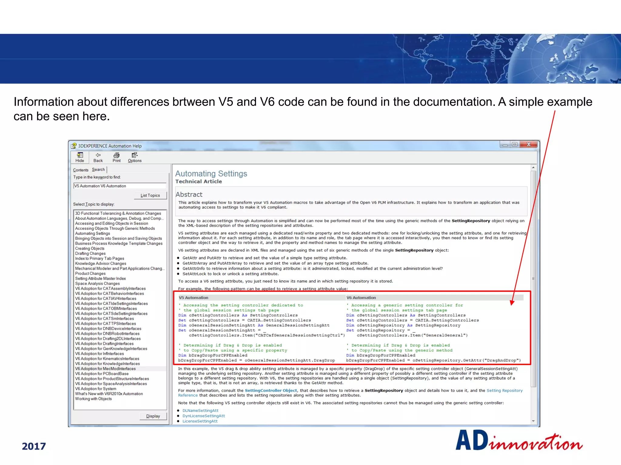 Differences in macros between catia v5 and catia v6 or 3dexperience | PDF