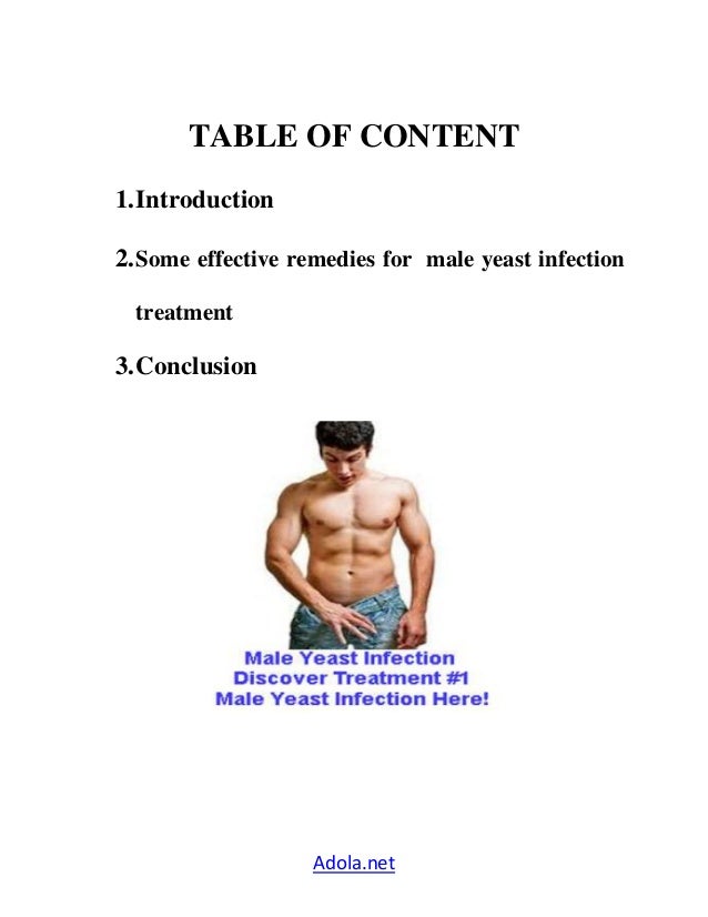 Some Effective Remedies For Curing Male Yeast Infection Naturally