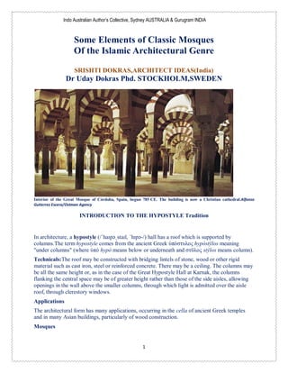 Some elements of classic mosques | PDF