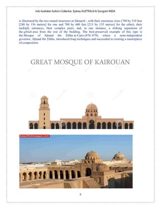 Some elements of classic mosques | PDF