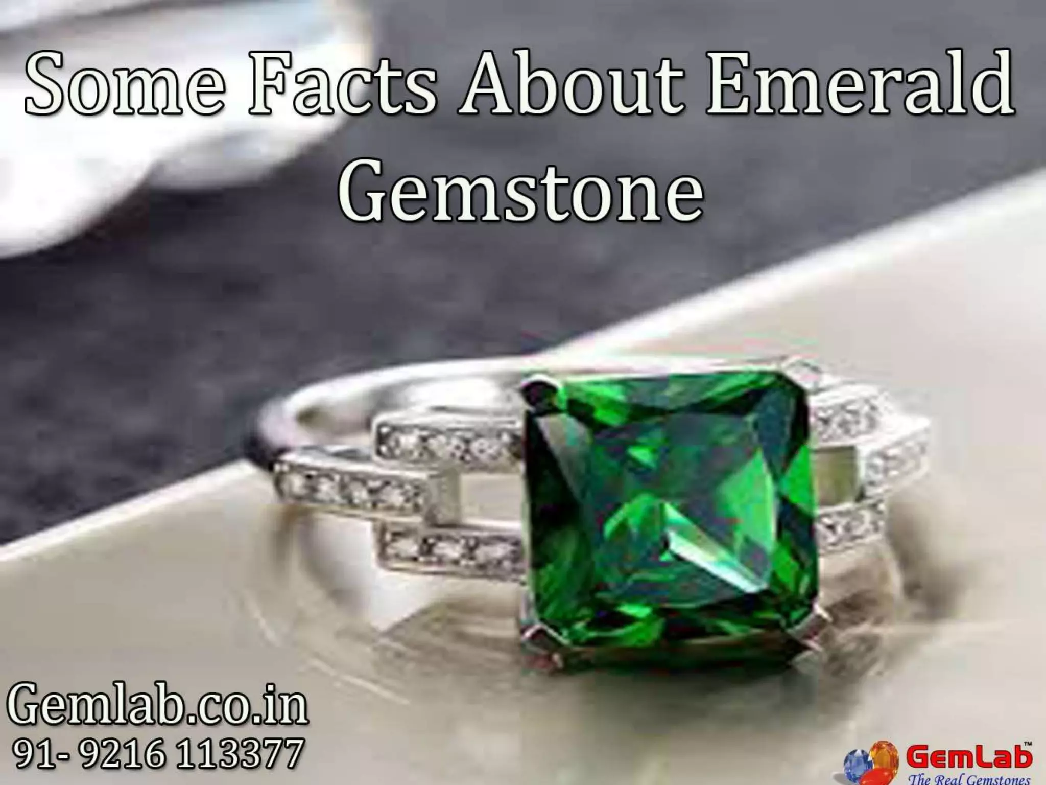 Some Facts About Emerald Gemstone | PPT