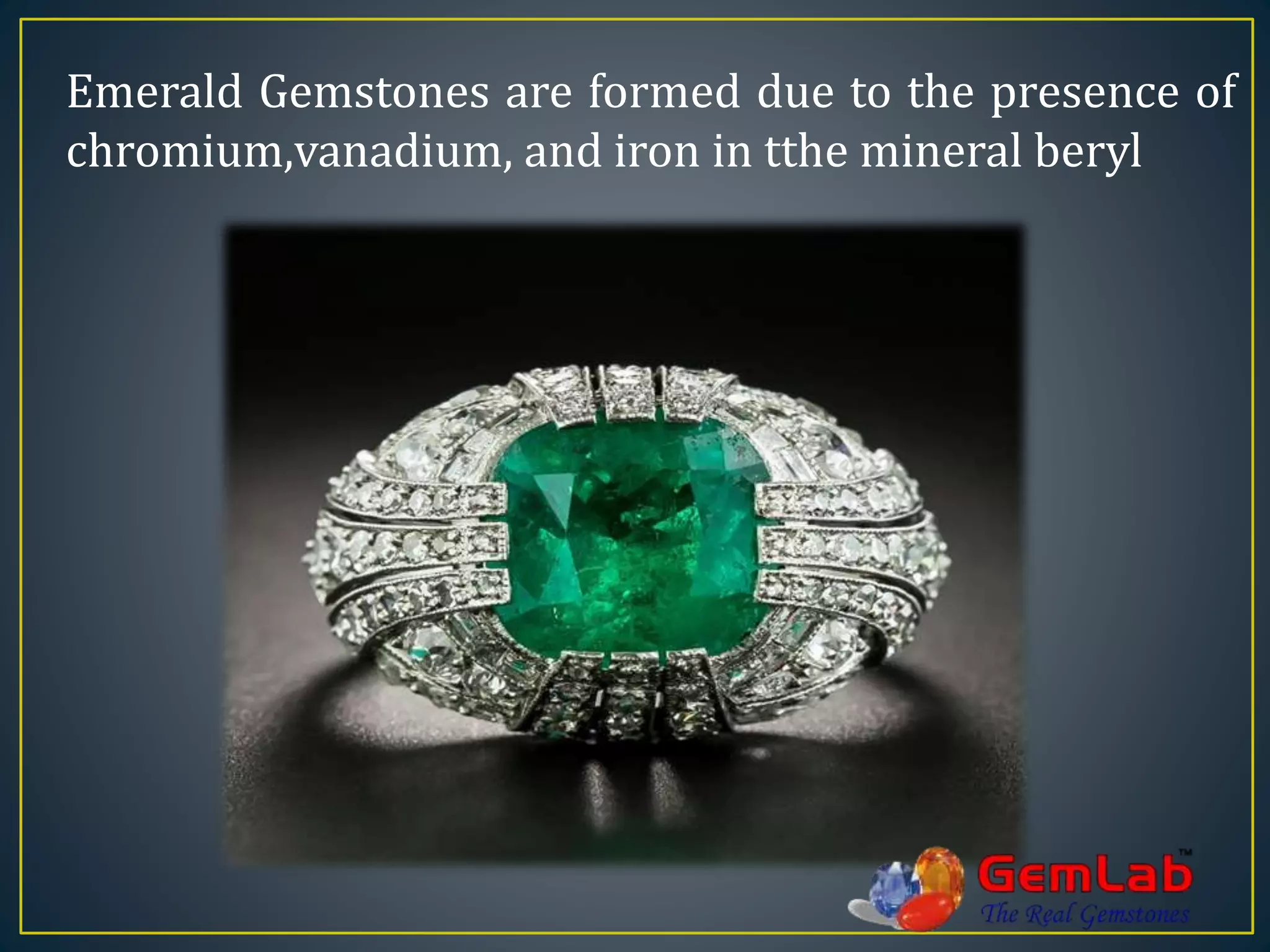 Some Facts About Emerald Gemstone | PPT