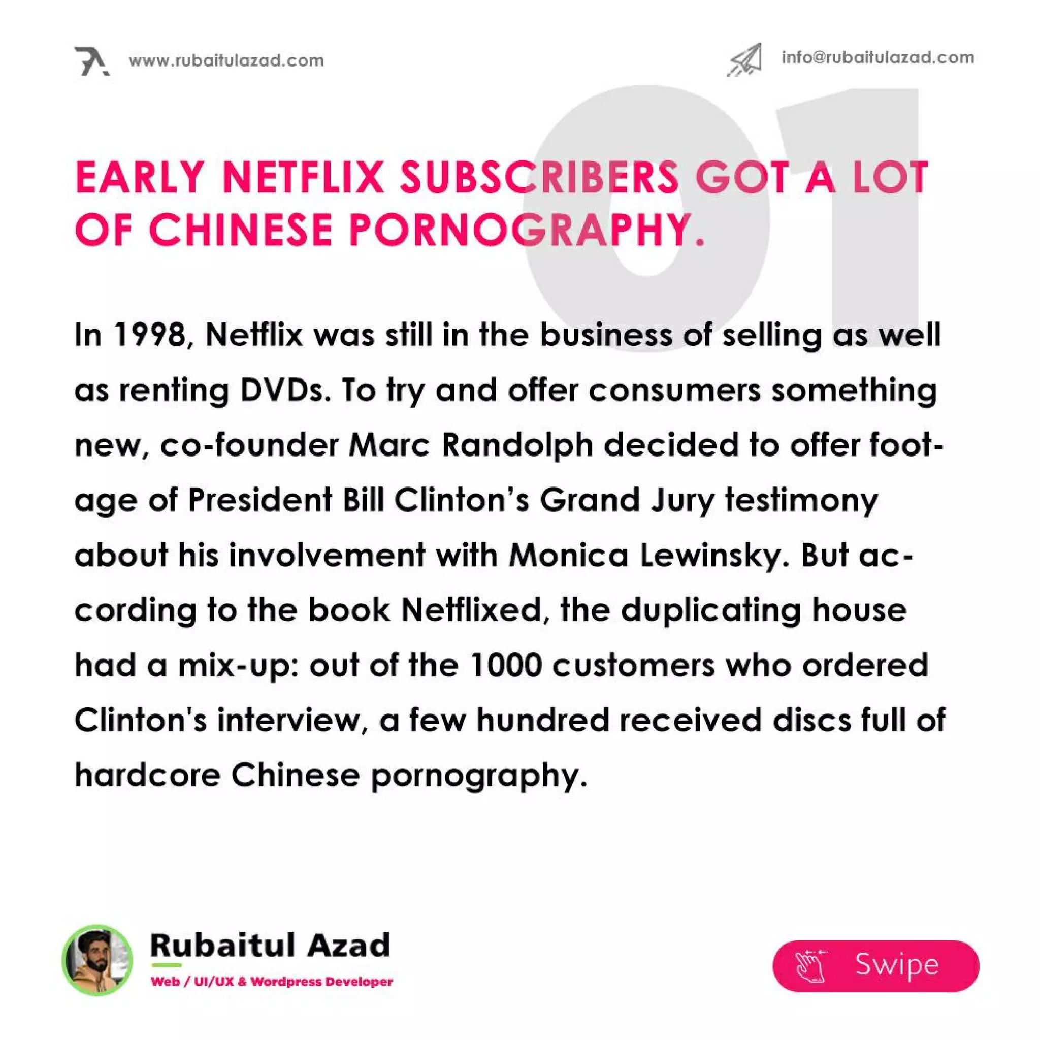 Some facts about netflix, recommended for you | PDF