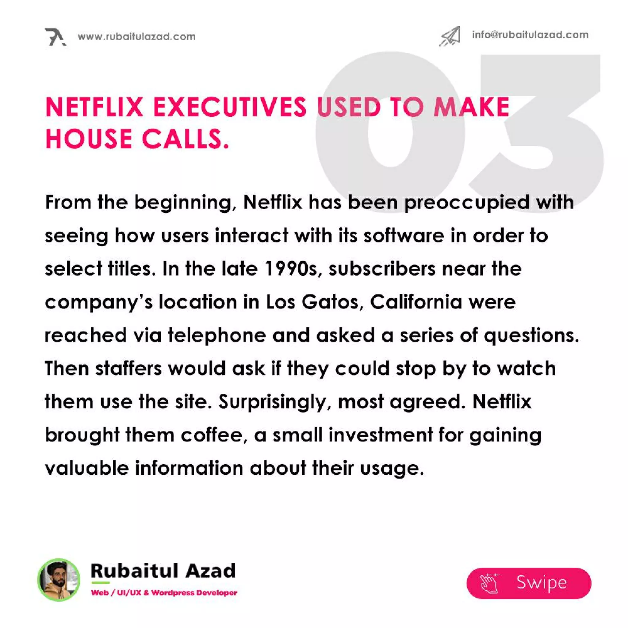 Some facts about netflix, recommended for you | PDF