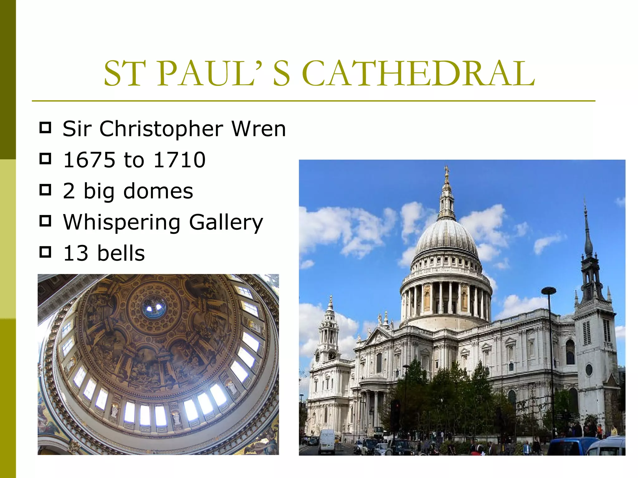 Some Famous Places In London | PPT | Travel Locations | Travel