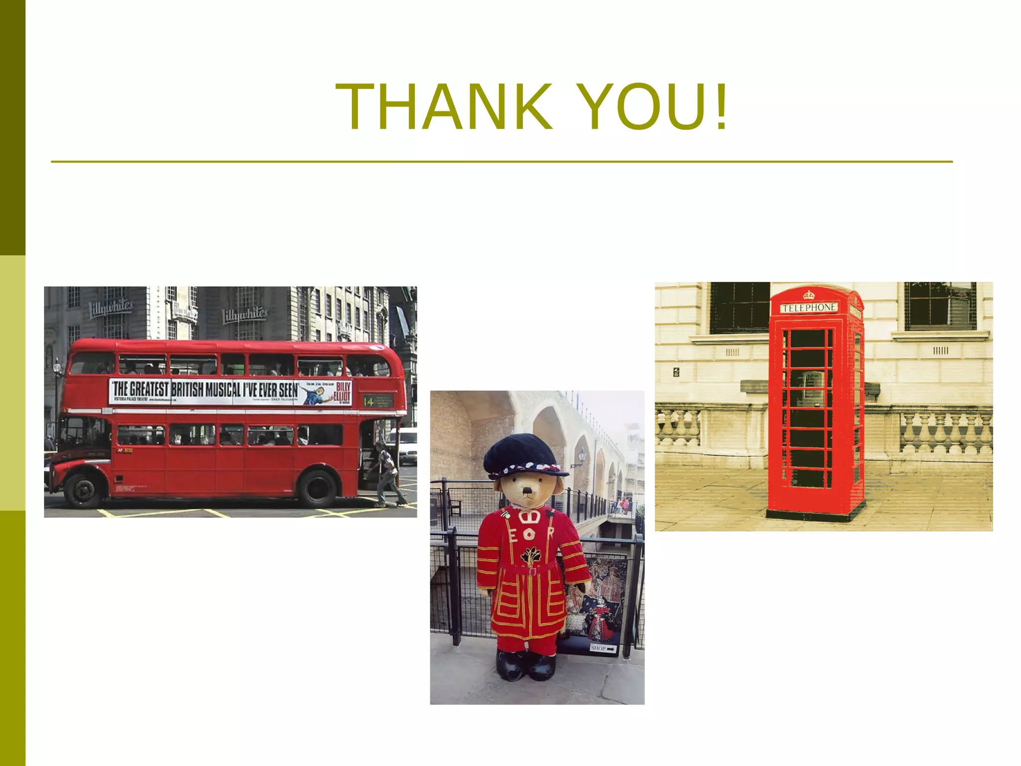 Some Famous Places In London | PPT