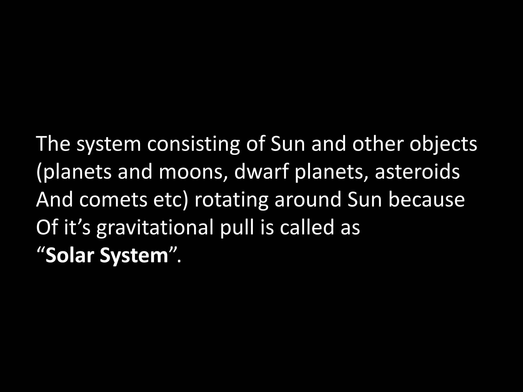 Some fascinating facts about our solar system | PPT