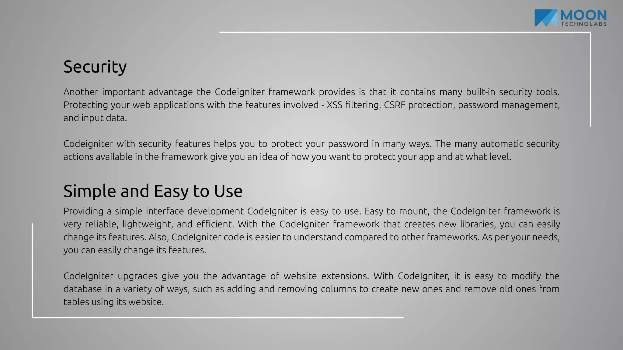 Some Features make CodeIgniter Powerfull PHP framework.pdf